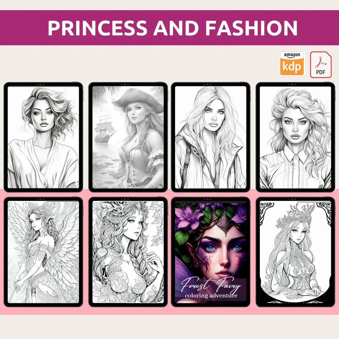 10000+ Pages KDP Bundle | Coloring Book Set – InfusedLights.com