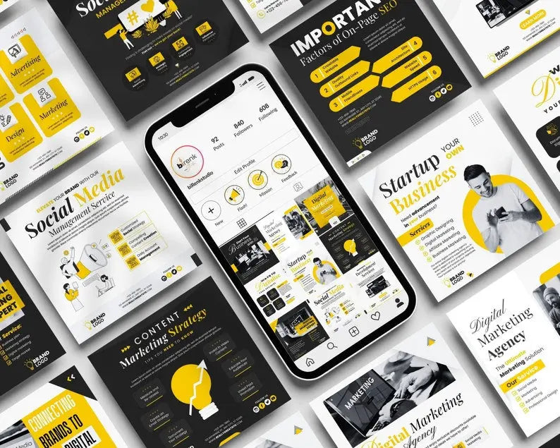 225 Digital Marketing Templates for Engaging Content – InfusedLights.com