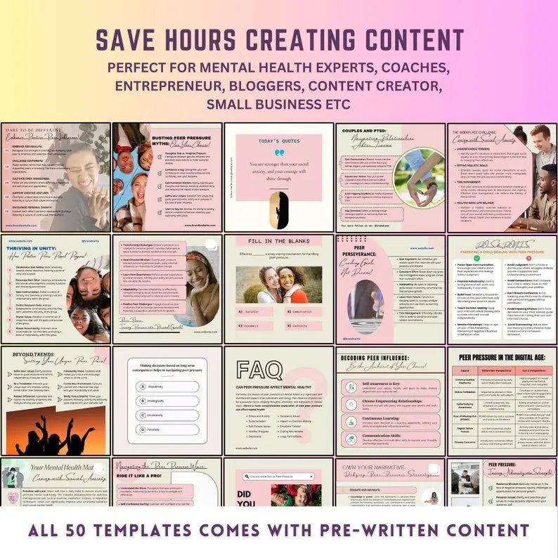 50 Peer Pressure Post (Editable) – InfusedLights.com