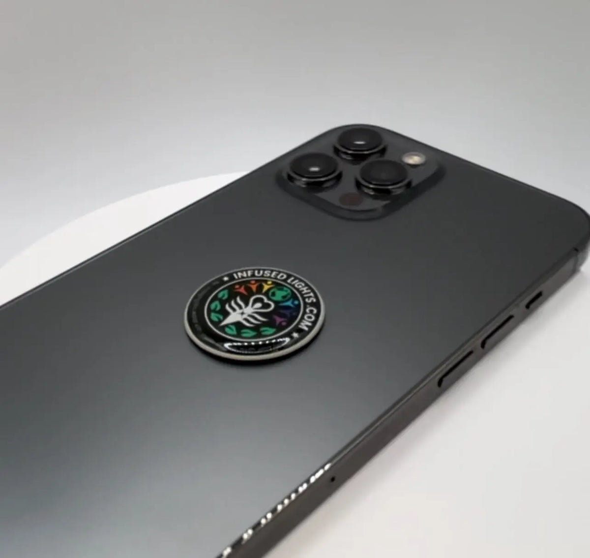 INFUSED LIGHTS EMF RADIATION PROTECTION STICKER – InfusedLights.com